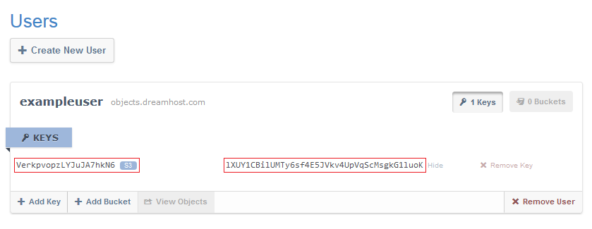 DreamObjects Keys – DreamHost Knowledge Base