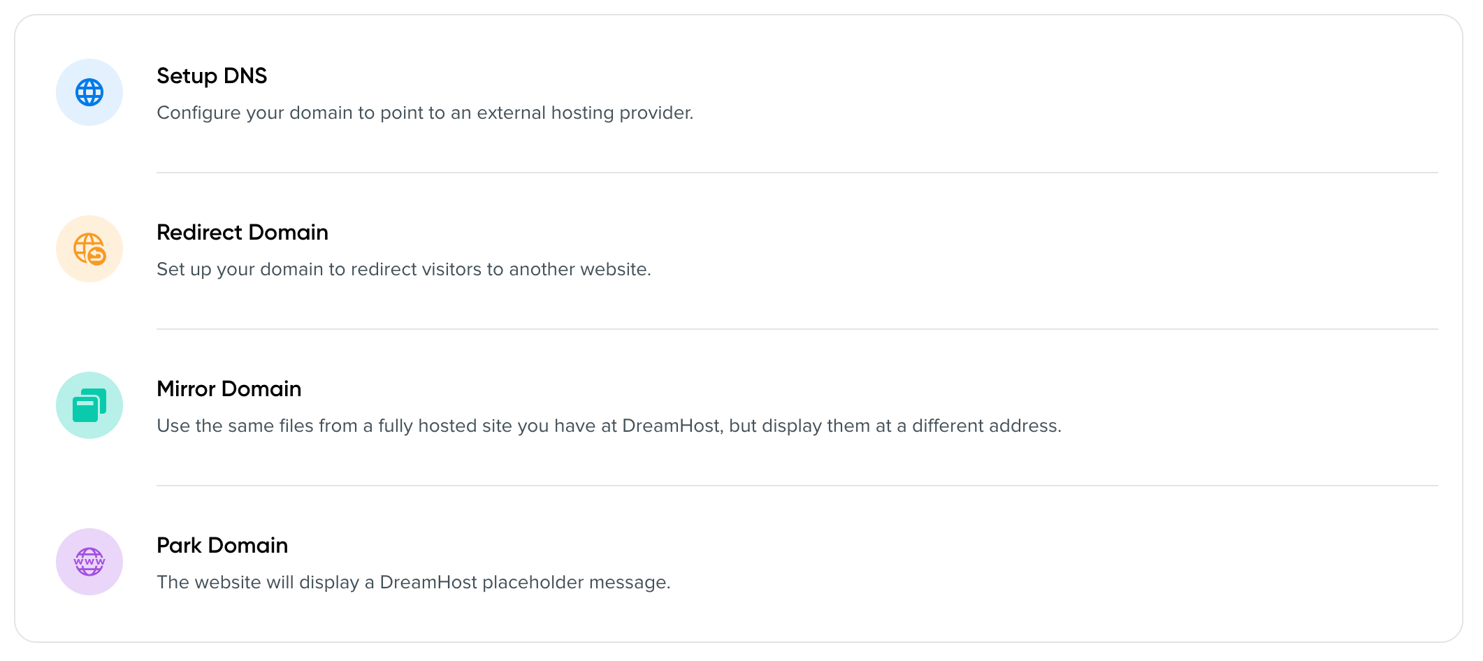 Adding a website and hosting – DreamHost Knowledge Base